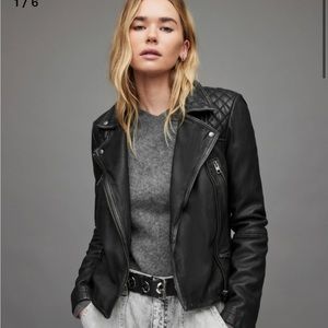 All Saints | Jackets & Coats | All Saints Leather Jacket | Poshmark